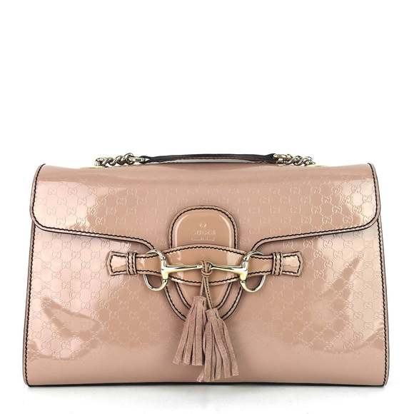 Gucci | Bags | Gucci Emily Micro Guccissima Patent Leather Bag | Poshmark